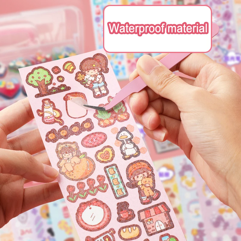 Guka Sticker Set Girls Children's Toy Disk Fire Paint Full Set Of ...