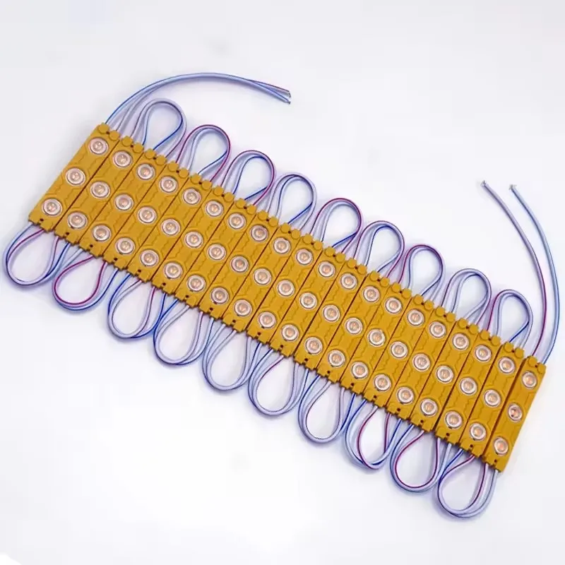 8 Mini Led Injection Module 6011 6013 12v 3leds 1.5W Channel Blister ...