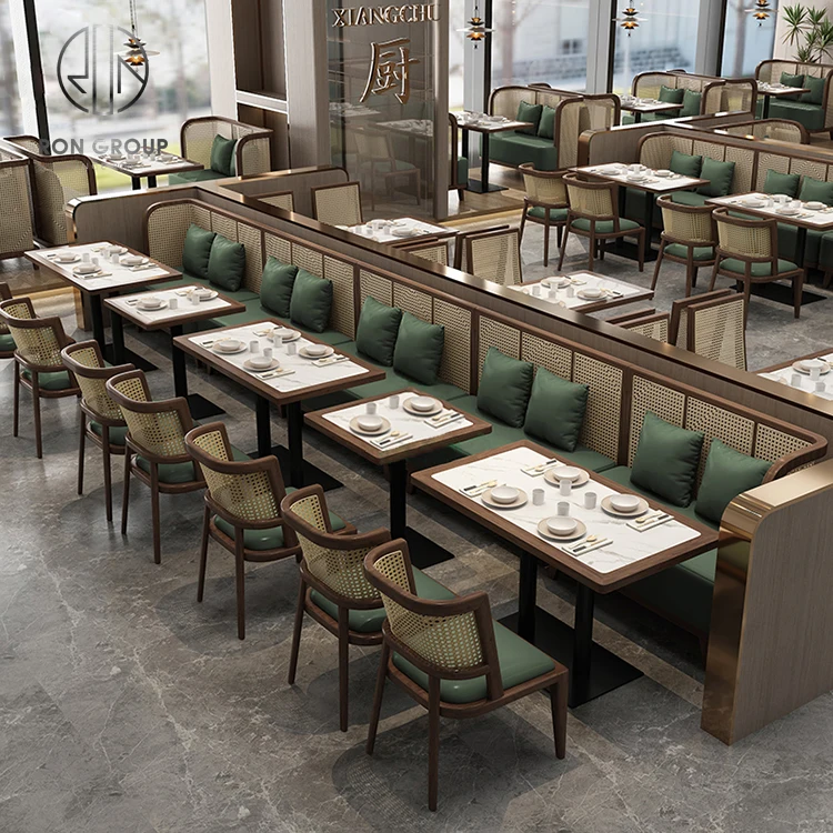 Western leather hotel luxury white marble coffee shop commercial cafe ...