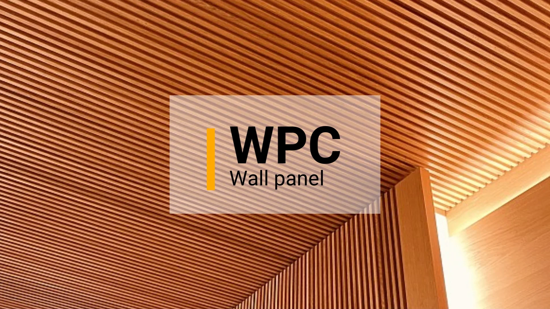 Modern Design Easy Install Wpc Fluted Wall Panel Mosisture Resistance ...