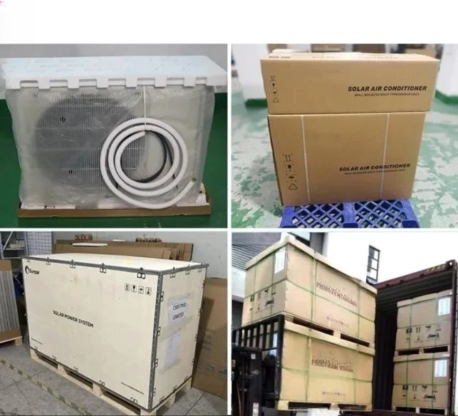 9000 to 36000 Btu Hybrid Mini Solar Powered AC Split System