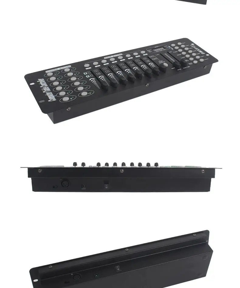 Small Dmx Led Light Control Professional 192 Channel Led Stage Light Dimmer Dmx512 Console Dmx ...