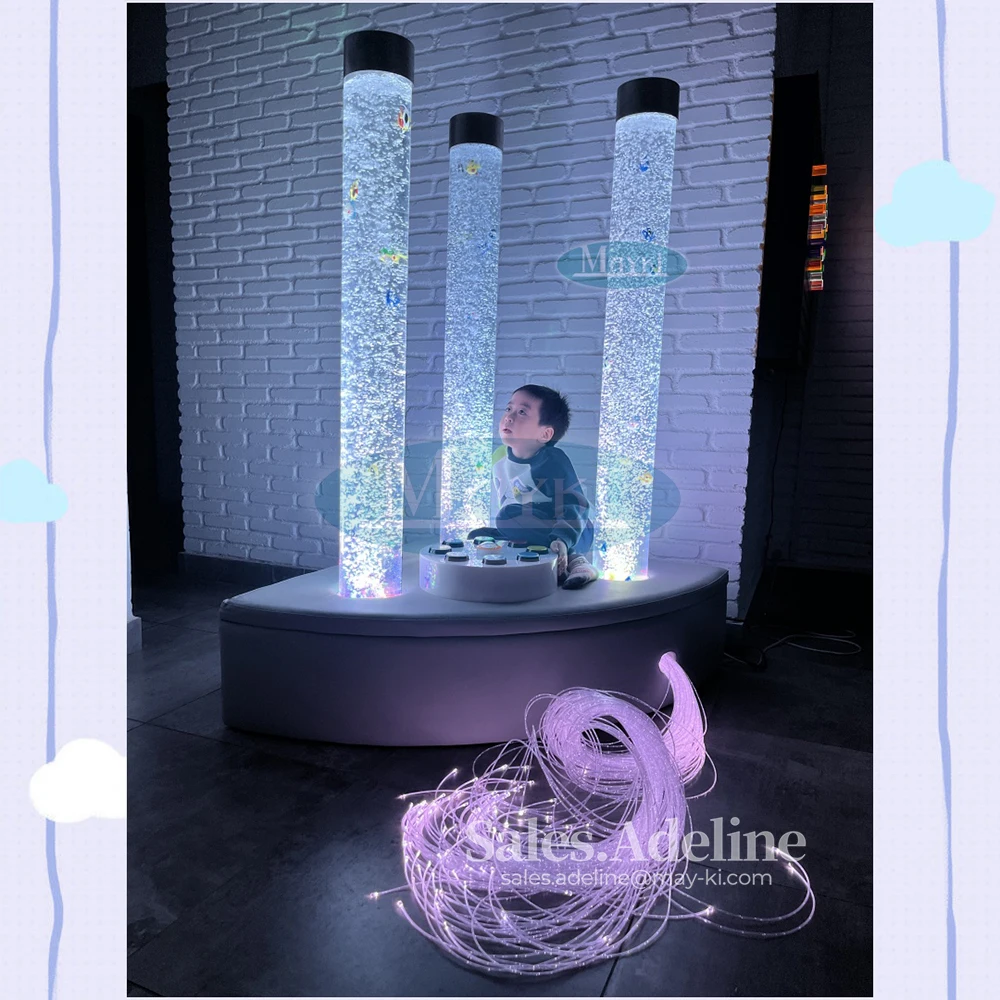 Sensory Room Infinity Mirror 3D Tunnel Lamp LED Mood Light for Sensory ...