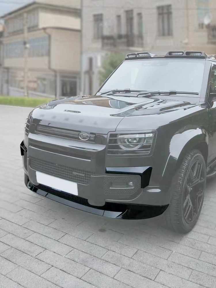 Car Accessories for Land Rover Defender - Front Bumper Lip Spoiler