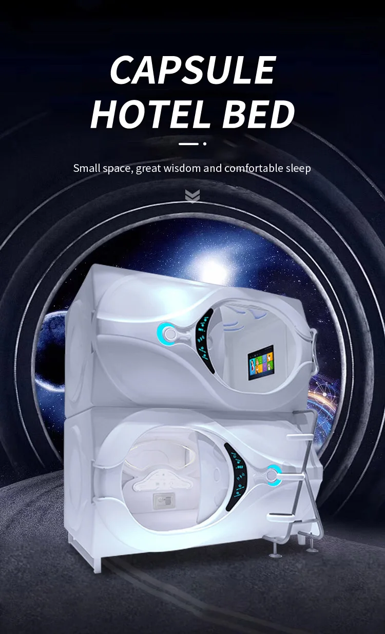 Soundproof Capsule Bed - Modern Hotel Furniture Solutions