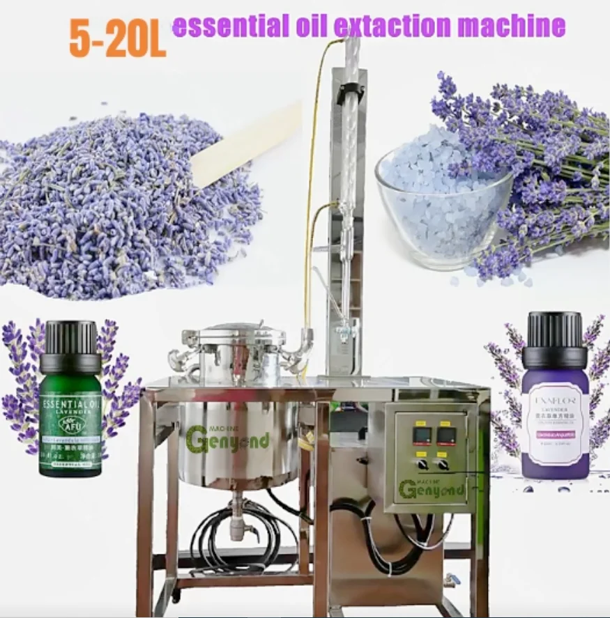 Genyond Eucalyptus Oil Extraction Machine/flower Essential Oil Steam ...
