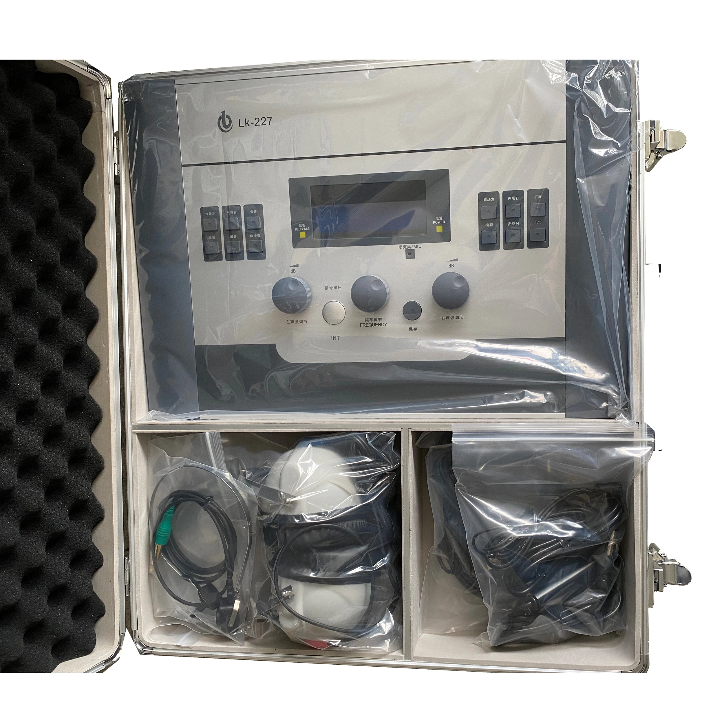 Professional Air And Bone Conduction Clinical Diagnostic Audiometer For ...