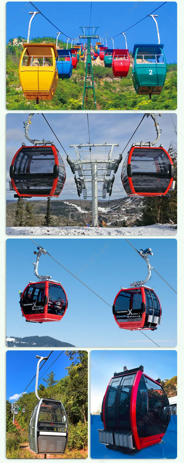 Mountain Cable Cars - Fun and Safety for Amusement Parks