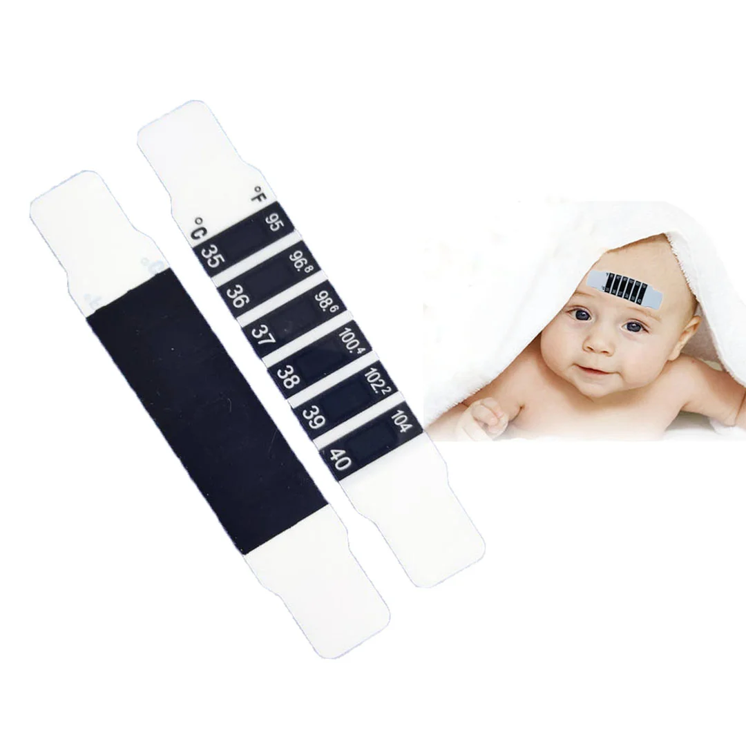 Customize Promotional Gifts Liquid Crystal Cartoon Forehead Thermometer ...
