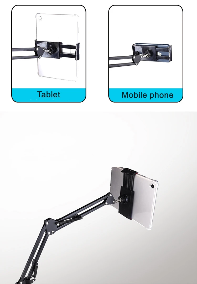 Cantilever Folding Phone Stand Clip Pole Security Long Arm Height ...