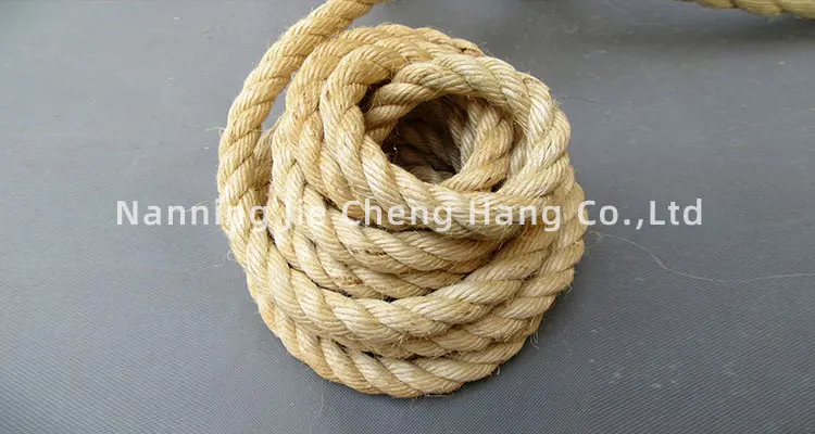 32mm 4-strands Natural Fiber Sisal Rope Made In China Sisal Rope - Buy ...