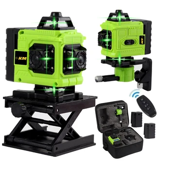 Km Cordless 16 Lines Mini Laser Level 360 Self-leveling Cross Green ...