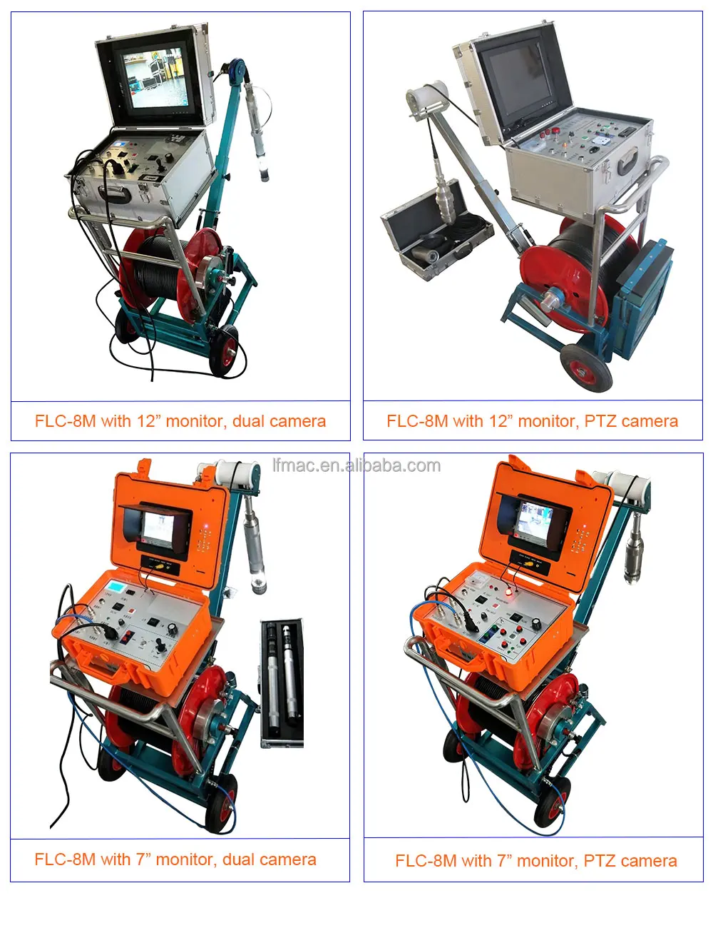 Ptz Rotary Underwater Borewell Borehole Downhole Waterproof Inspection ...