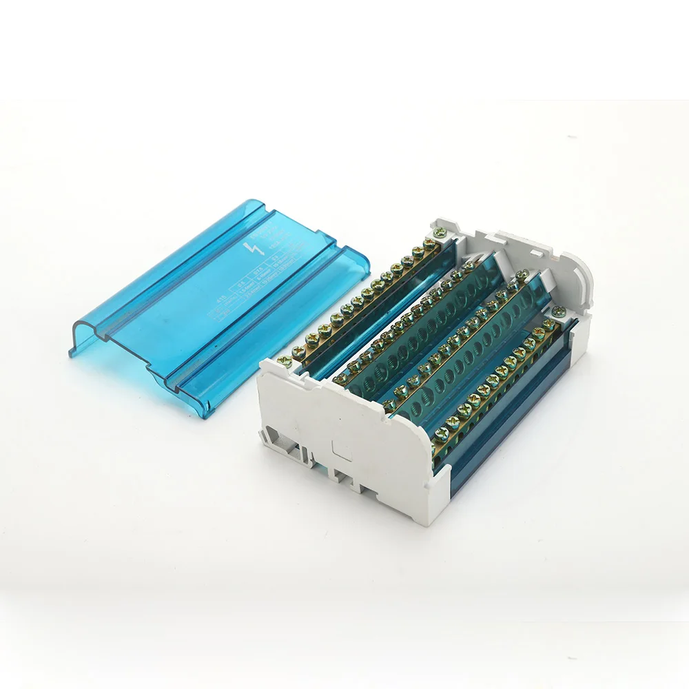 Bloques De Terminales De Carril Din,Caja De Bloques De Distribución De ...