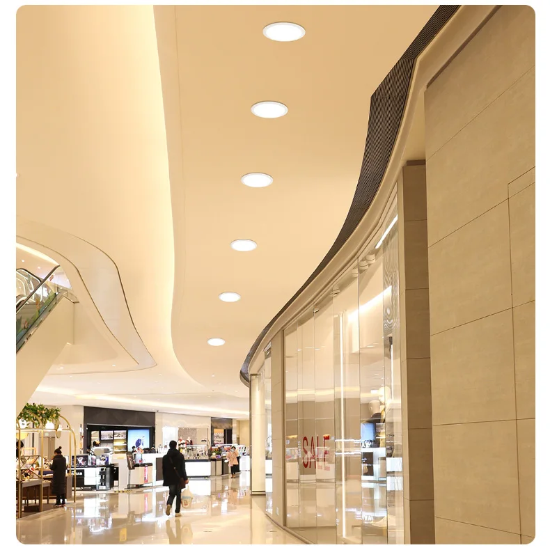 Ultra Thin Recessed Ceiling Downlight - LED Panel Light