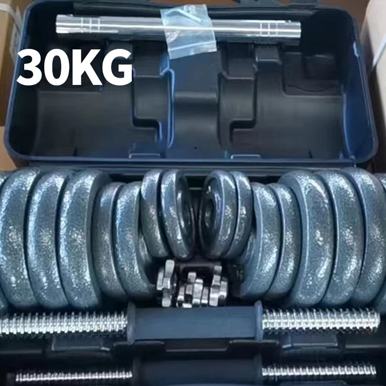 Wavar Adjustable Cast Iron Dumbbell Sets for Home Gym