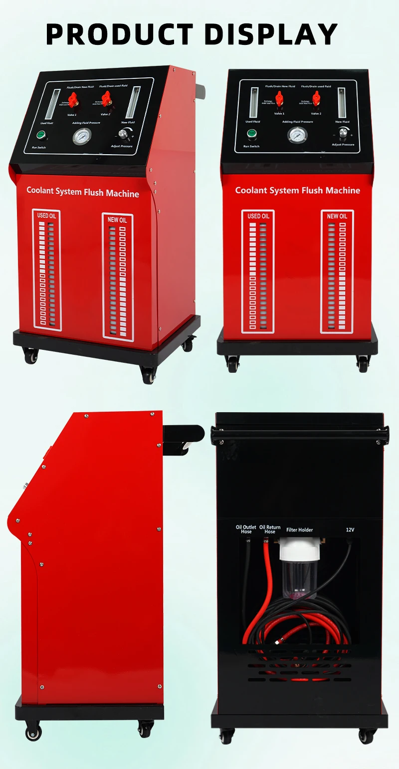 Auto Radiator Cooling System Flush Machine - Intelligent Cleaner for ...