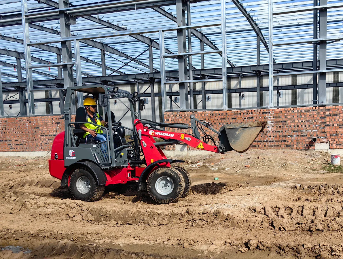 Mini Loader Machine Agriculture Tractor Loader Diesel Replaceable Front ...