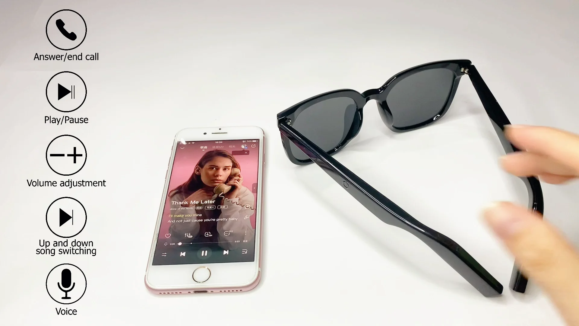 Smart Cool Sports Sun Glasses Polygon Shades Custom Unique Bluetooth Cycling Bike Sunglasses ...