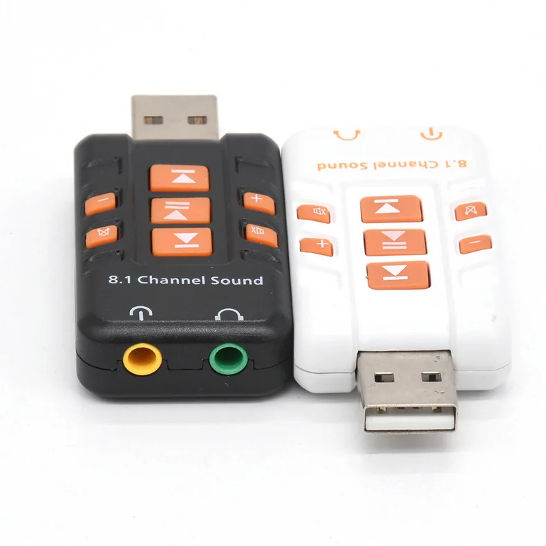 Multi Usb Sound Card 8.1 Channel Virtual Cd Audio Adapter Amplifier ...