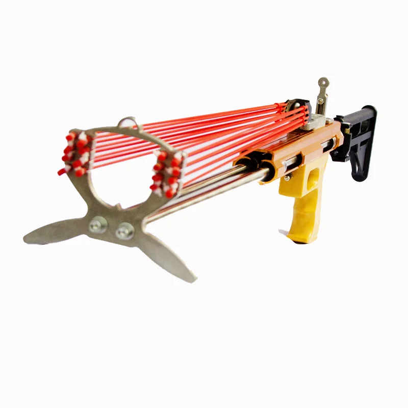 Outdoor Metal Slingshot - Durable Hunting and Shooting Toy