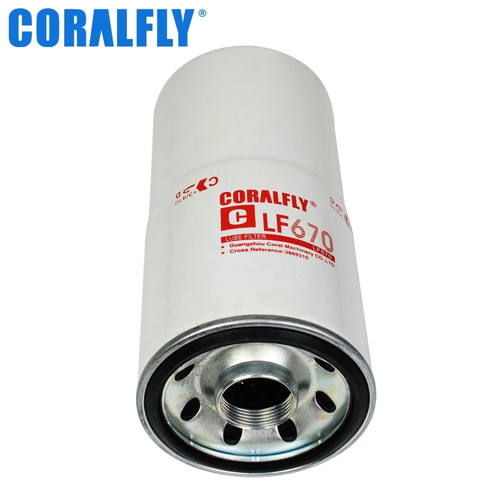 Truck Diesel Engine Oil Filter Lf9009 P551670 P550671 Lf3363 Lf9325 ...