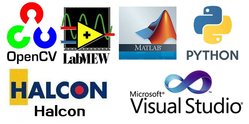 Usb2.0 1.3mp Monochrome Machine Vision Industrial Camera Cmos Rolling ...