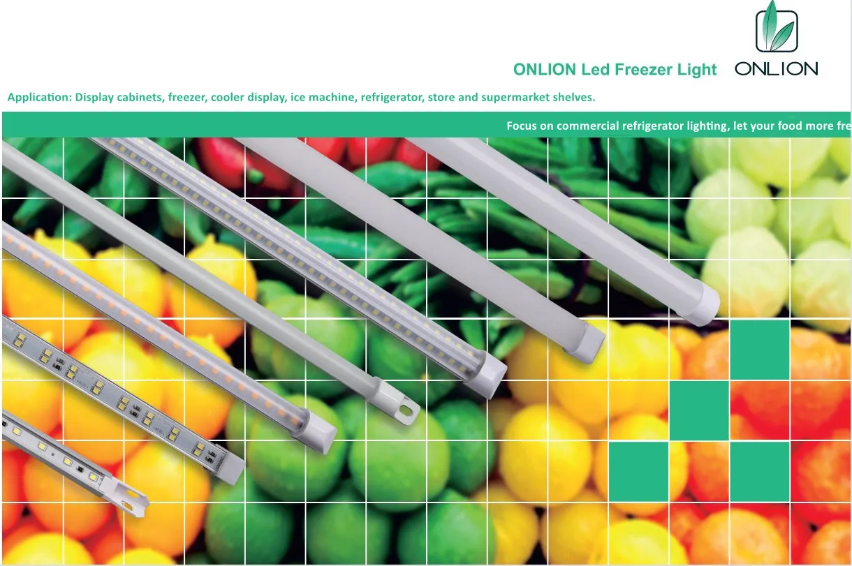 ONN-X3PT 220V IP65 Cooler Led Light for Walk-in Cooler Display Cabinet ...