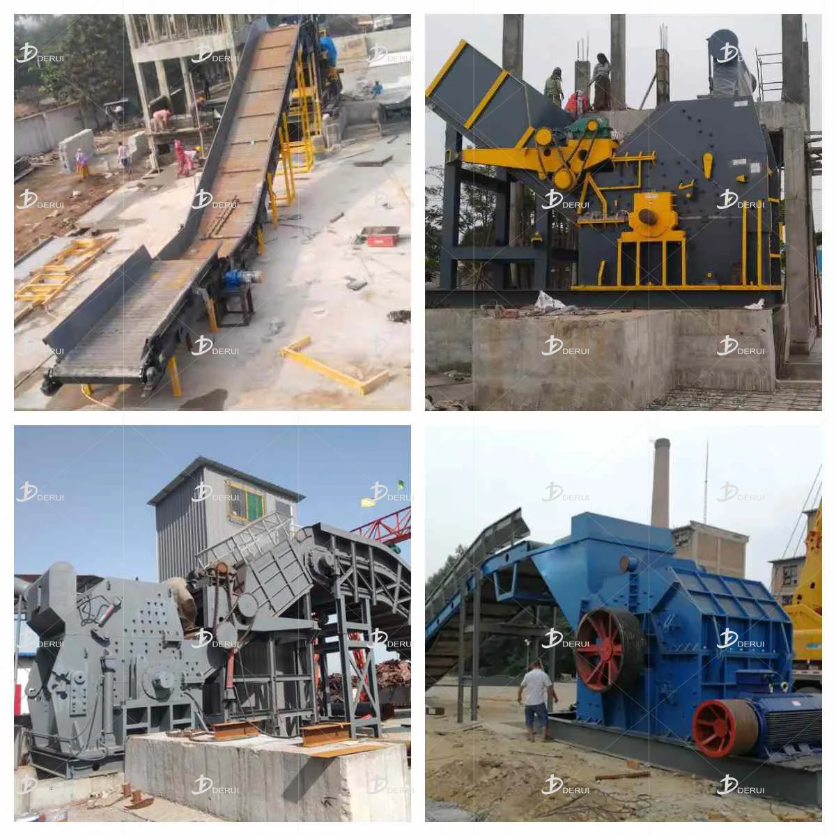 Derui Heavy Metal Radiator Crusher - Efficient Recycling