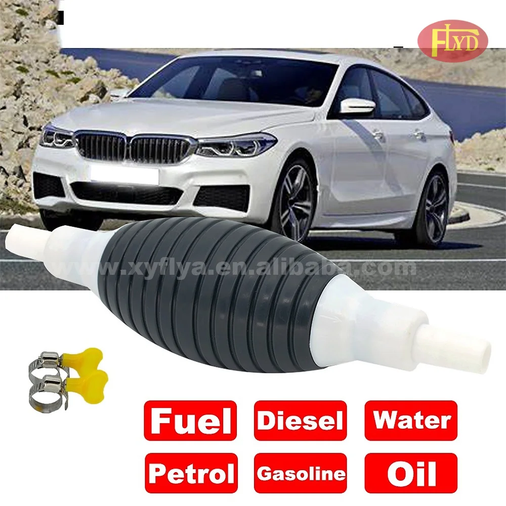 High Flow Siphon Hand Pump For Gas Gasoline Petrol Diesel Oil Liquid ...