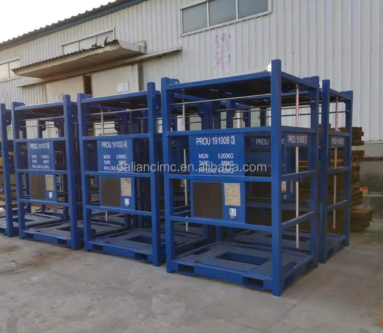 Offshore Gas Rack DNV DNV IBC Frame with Tank HDG