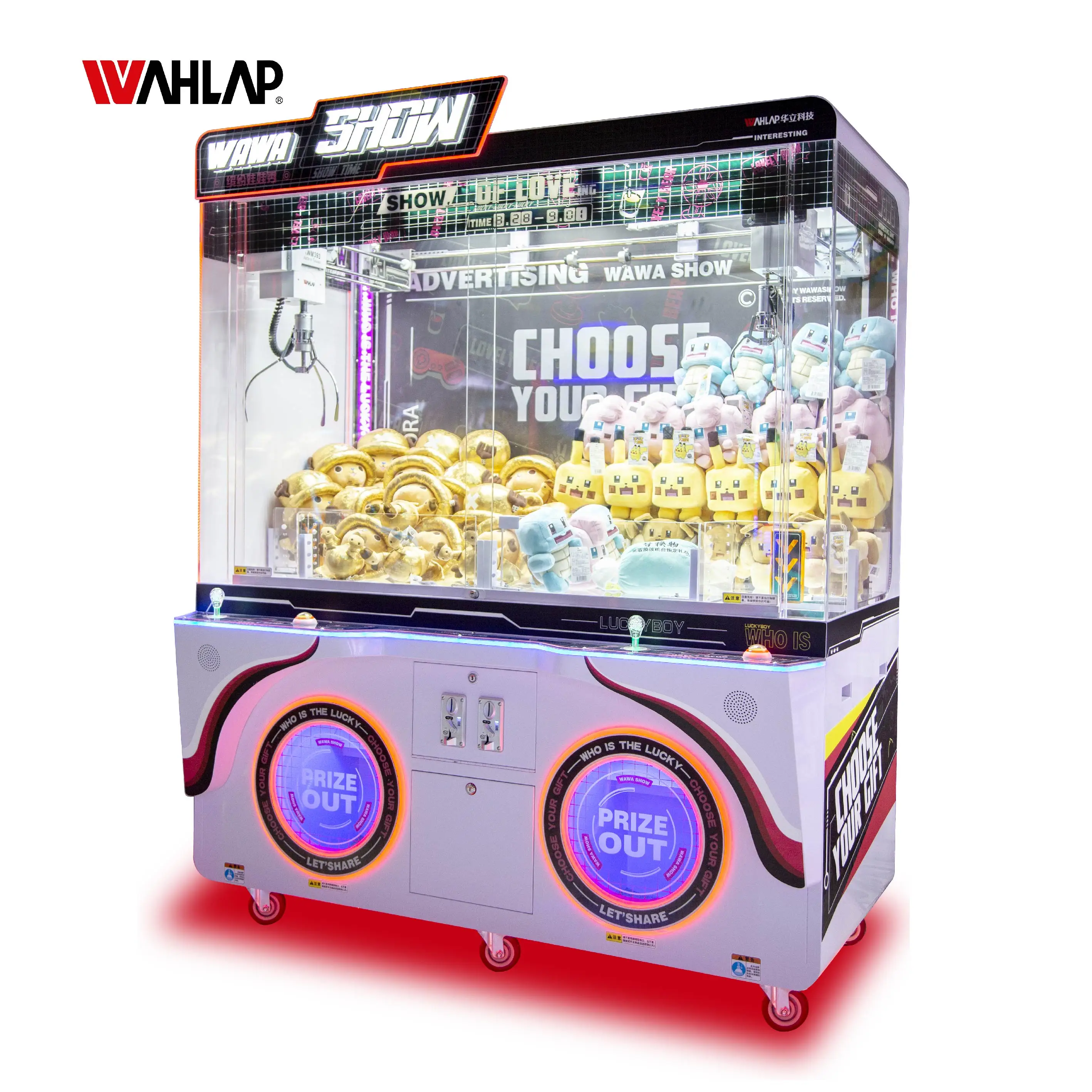 Modern and Stylish Mini Claw Machine Coin Pusher Machine Doll Crane ...