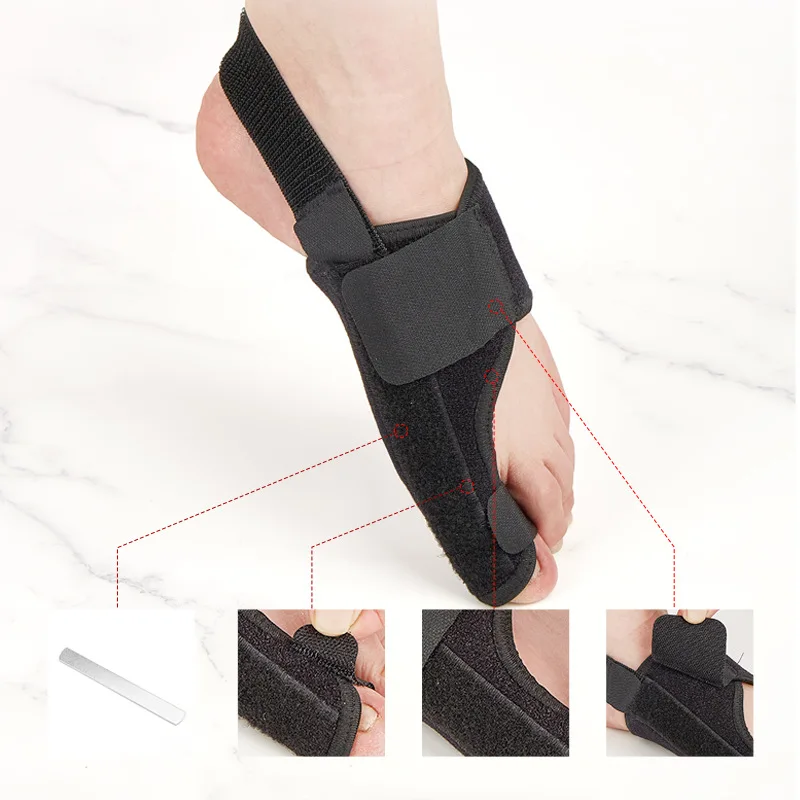 Fixed Foot Bunion Splint Separator Orthopedic Toe Corrector Adjustable ...