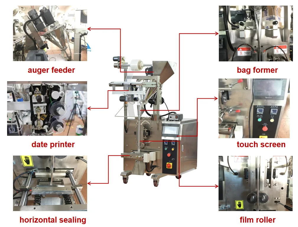 Small Business Automatic Long Strip Instant Three In One Coffee Powder ...