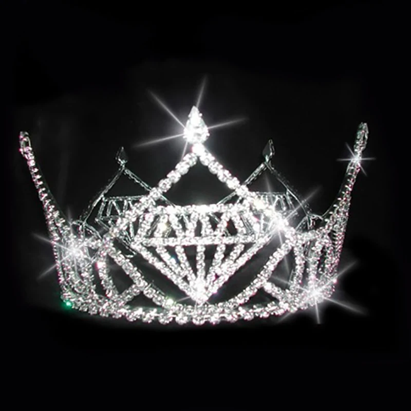 Wholesale Pageant Crowns and Tiaras - Princess Pink Diamond Crown for Girls
