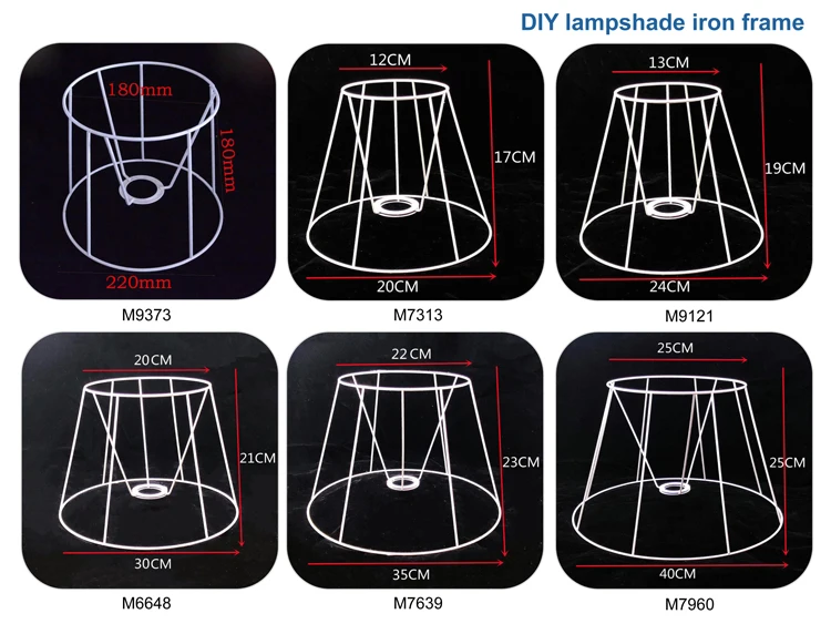 Custom Made KD Drum Empire Rectangle White Painted Lampshade