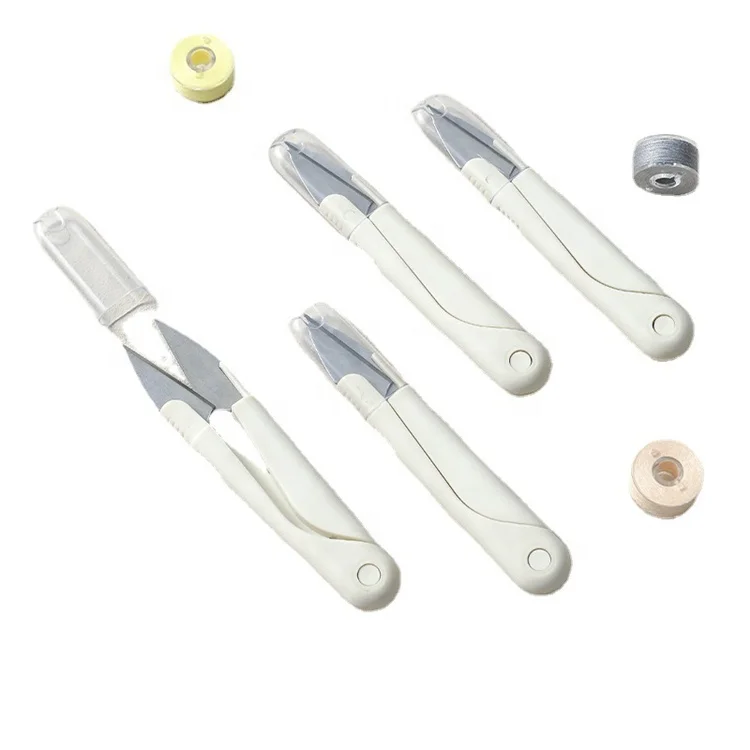 U Shape Yarn Scissor Embroidery Cross-Stitch Craft Cutter Sewing ...
