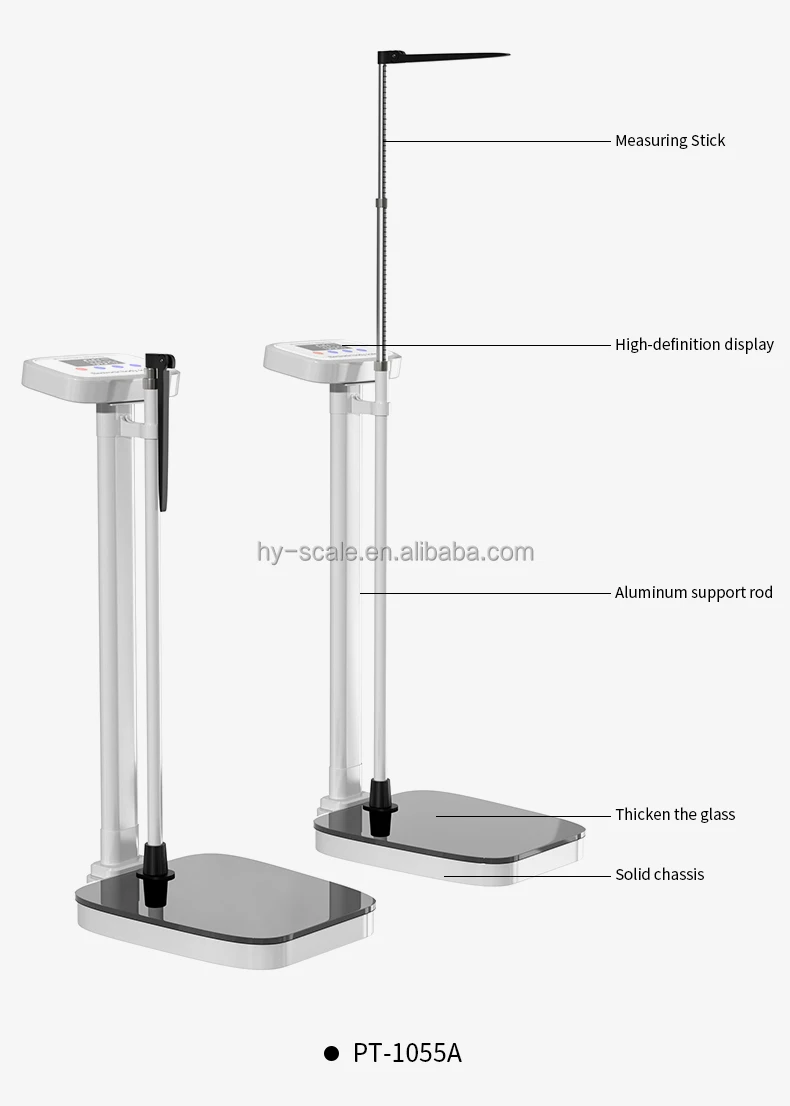 200kg Medical Health Digital Weight Height Machine Body Scale With ...