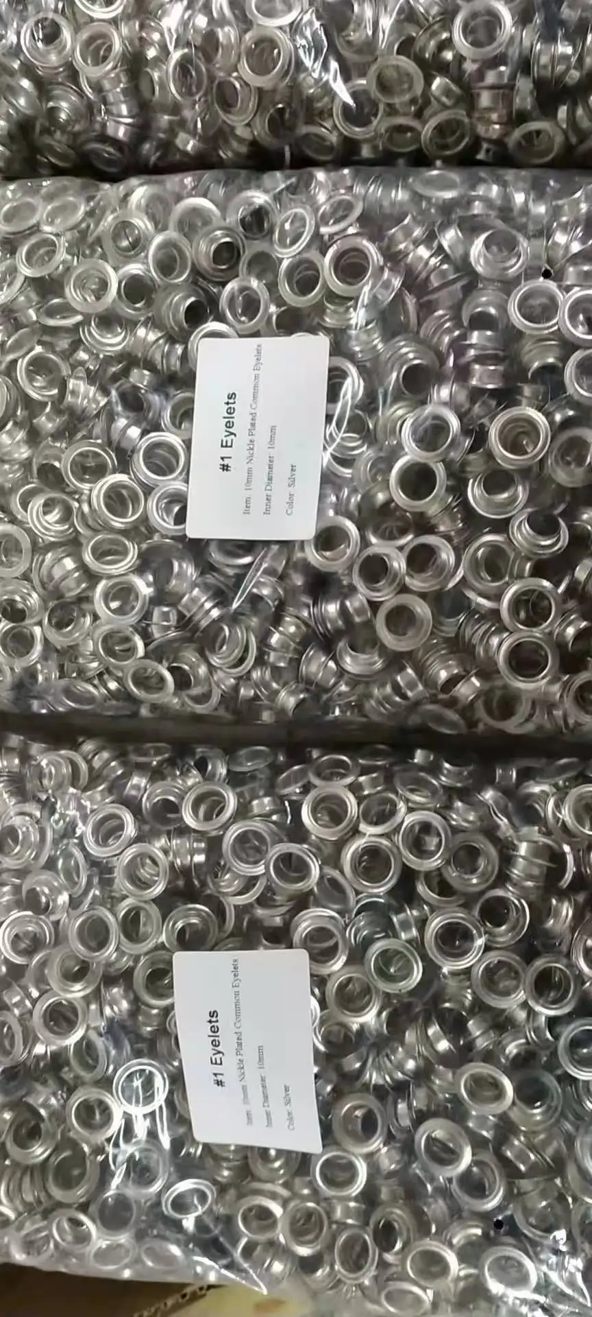 12mm 10mm 8mm 6mm 5.5mm Common Nickel Eyelets/holes/rings/grommets For Banners Tarpaulin Canvas ...