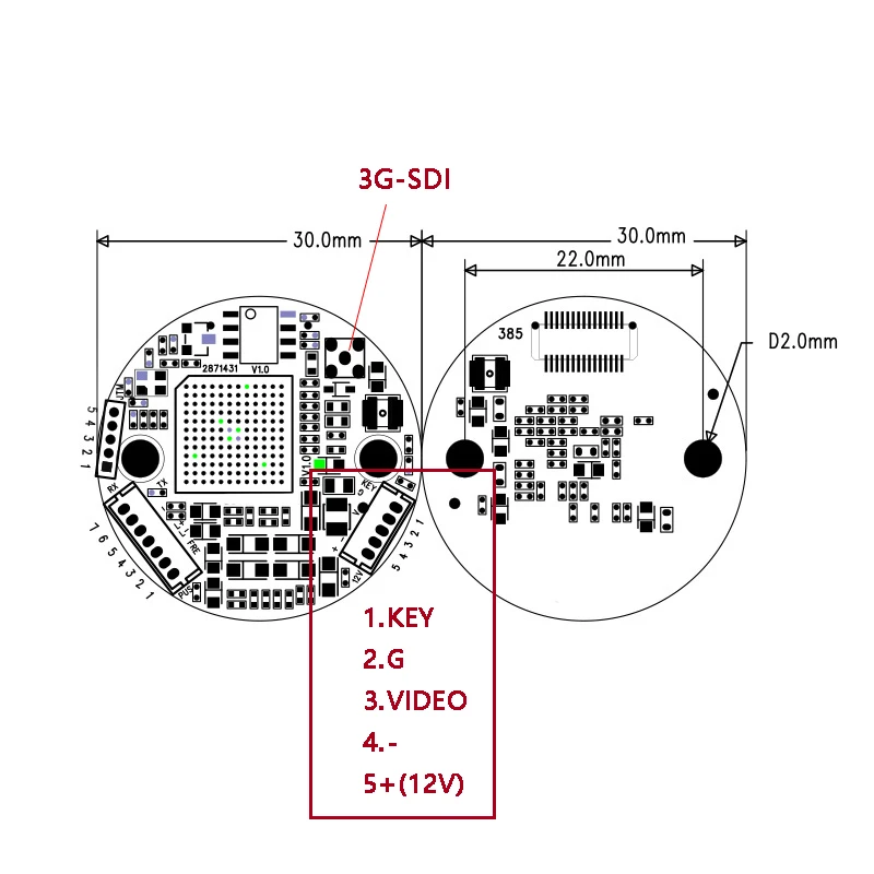 AWB/Freeze EN778+IMX385 1080P60FPS Medical Endoscope Hysteroscopic ...