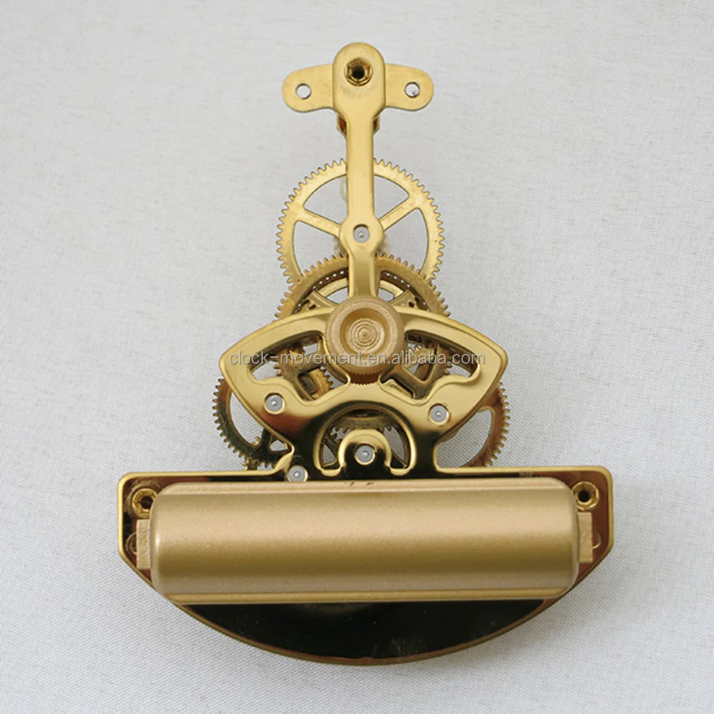 Engine Metal Quartz Skeleton Clock Kit - Mechanical Movement