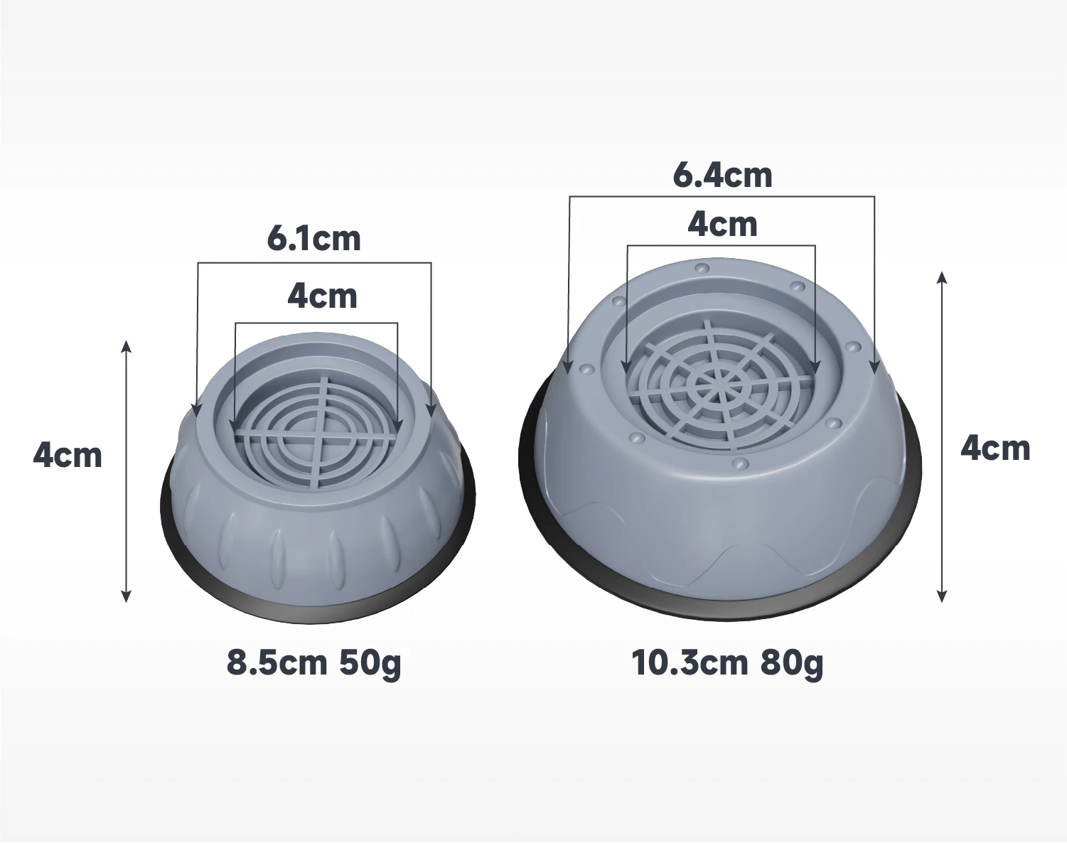 Universal Fixed Tripper Mat Bracket Anti Vibration Slip Washing Machine ...