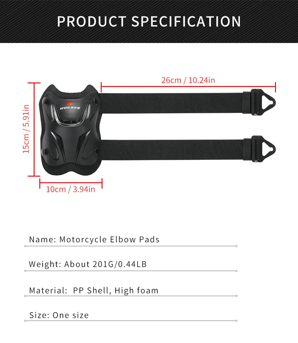 WOSAWE Motorcycle Jacket Armor Motocross Chest Back Protector ...