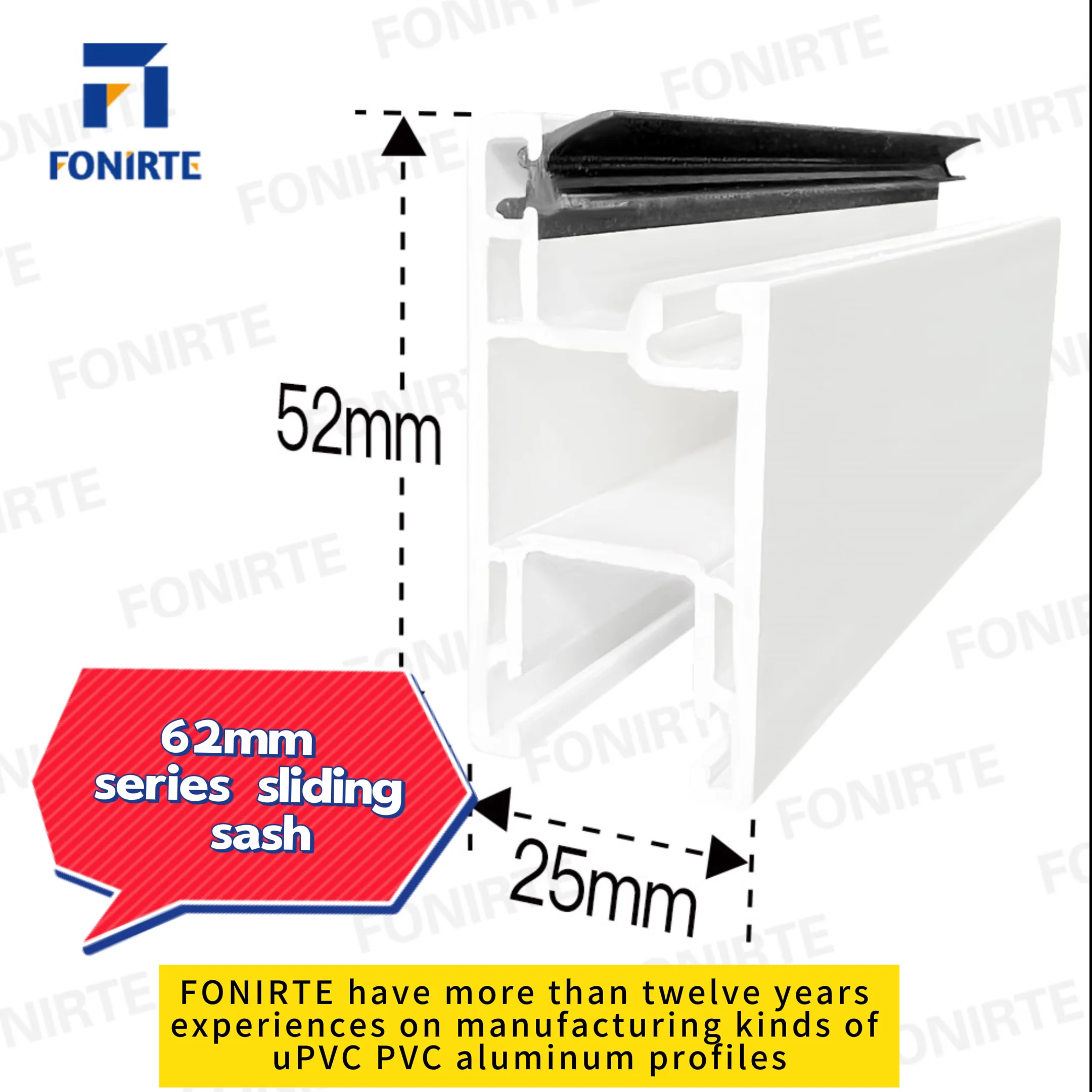 White Pvc Profile Sliding Window Upvc Double Glazed Sliding Windows And ...