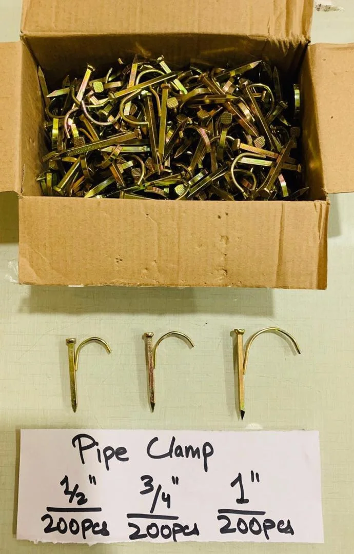 Fasteners Professional Carbon Steel Galvanized Conduit Hook Nails With ...