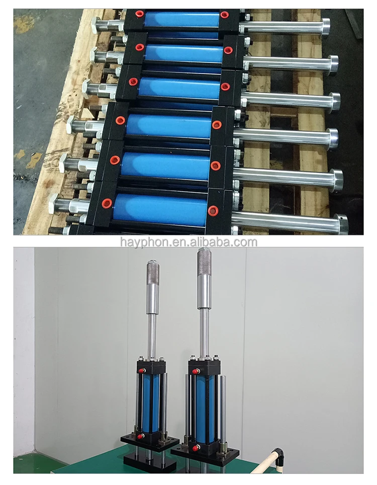 Dual Telescopic Hydraulic Oil Cylinder For Elevator Lift Table - Buy ...