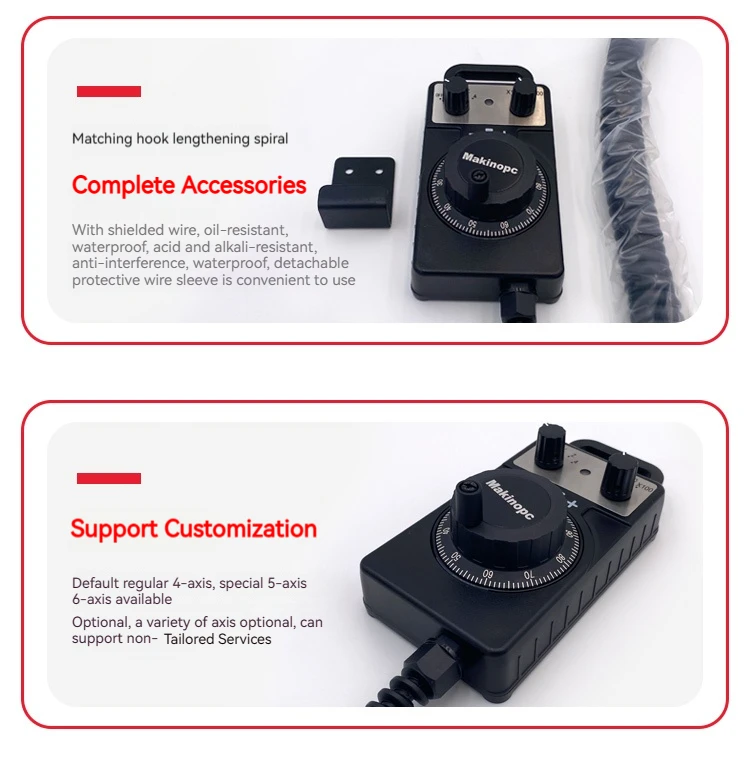 MAKINOPC CNC Machine Tool Fanuc Electronic Handwheel Pulse Japanese ...