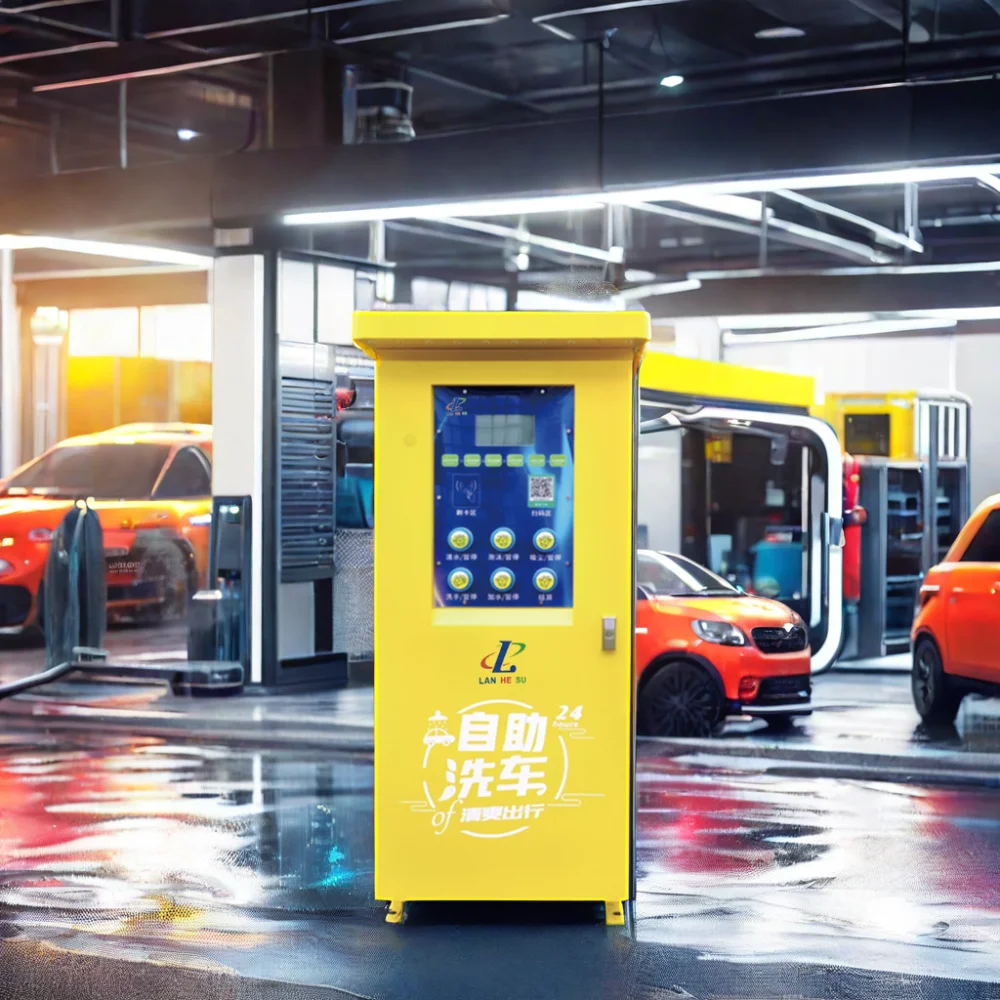 Mini Smart IC Card/Coin Car Washing Machine Self Service Car Wash ...