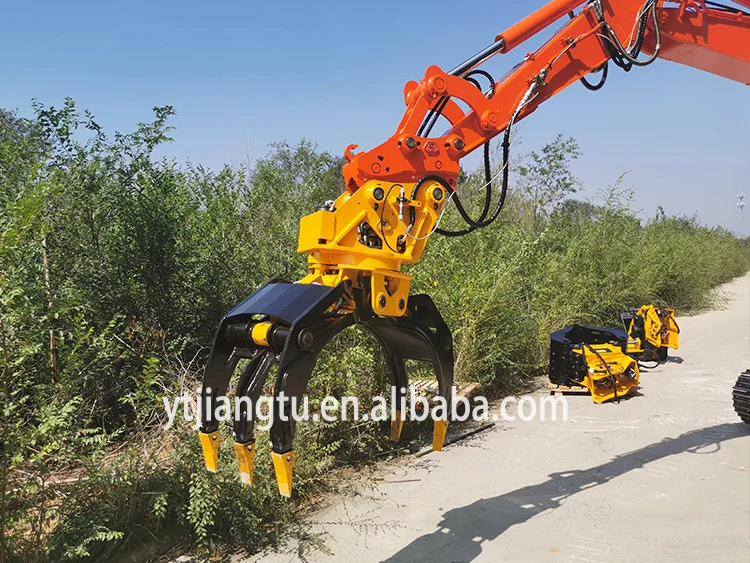 Log Grab Wood Grapple Rotary Hydraulic Log Grab for Excavator| Alibaba.com