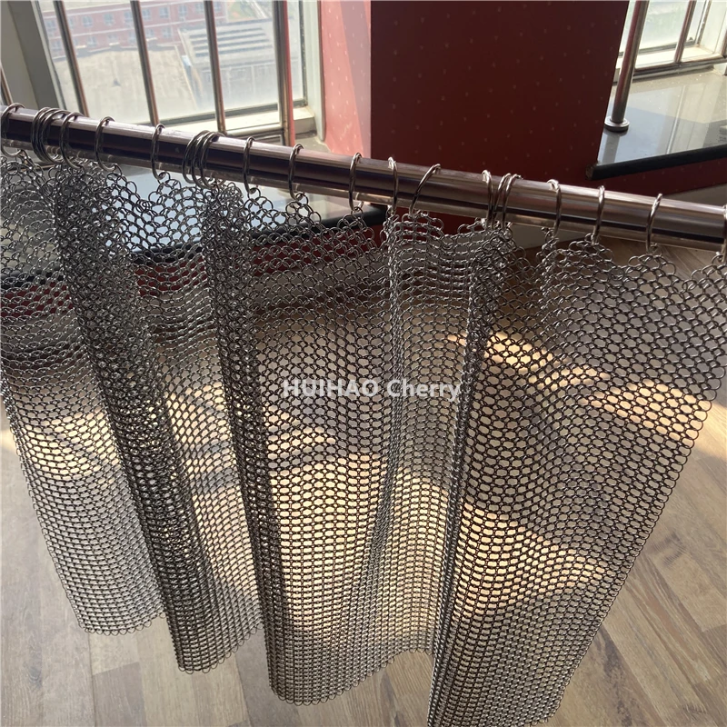 Stainless Steel Fireplace Mesh Screens - Durable & Stylish